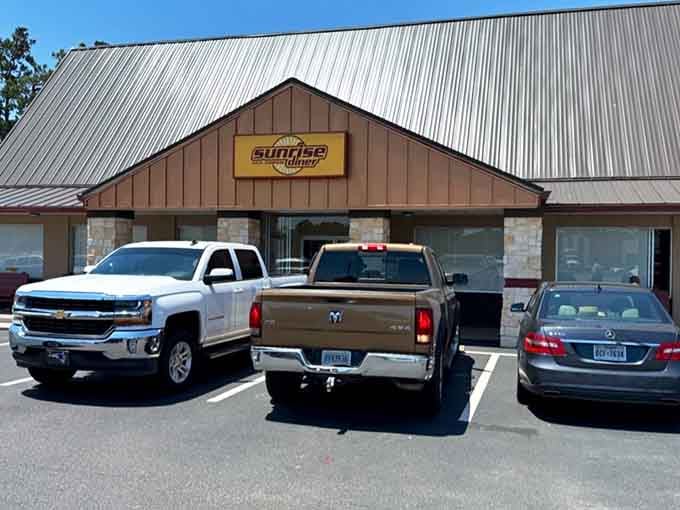 Stone accents and a full lot mean the locals have spoken: this is the breakfast spot worth visiting.
