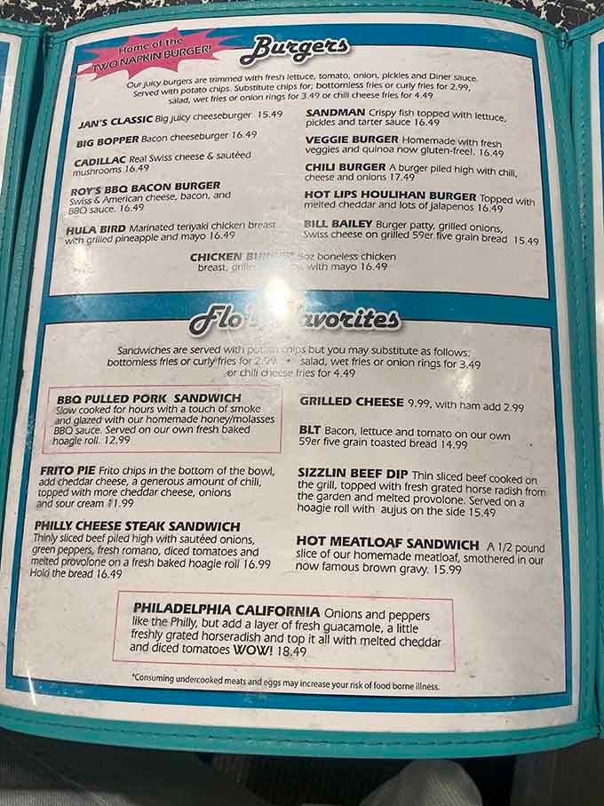 When a menu offers everything from Hula Bird burgers to Frito Pie, you know you've found a place that takes comfort food seriously.
