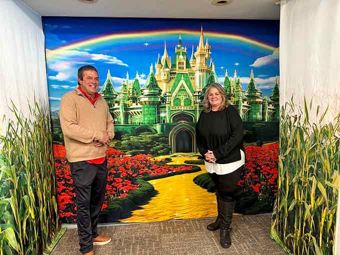 Posing with the Emerald City backdrop is mandatory, your Instagram feed has been waiting for this moment forever.