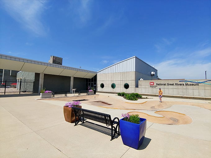 The National Great Rivers Museum offers free admission, which is exactly the right price for learning about magnificent waterways.