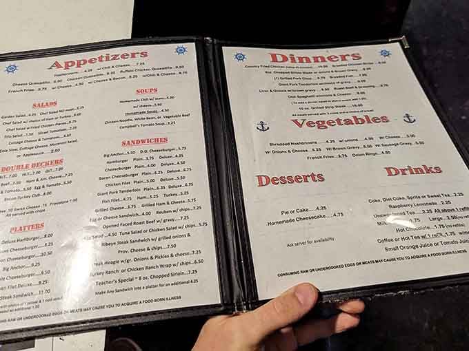 A menu that reads like America's greatest hits, from breakfast classics to regional treasures like goetta.