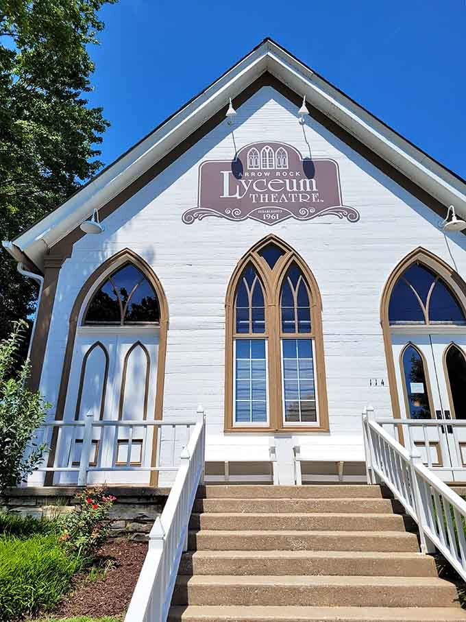 From church to theater &ndash; turns out salvation comes in many forms, including a really good musical performance.