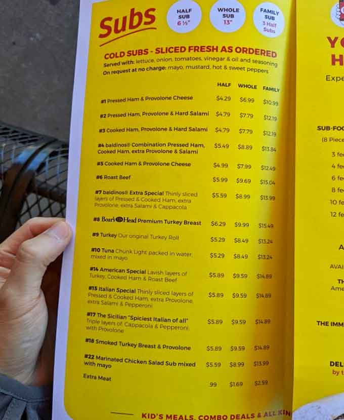This menu is your roadmap to happiness, with enough options to keep you coming back weekly.