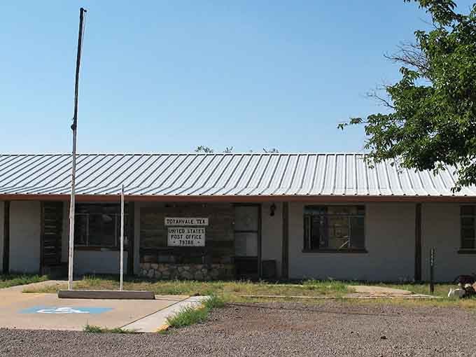 Toyahvale's post office proves that even the smallest communities can guard big secrets just down the road.