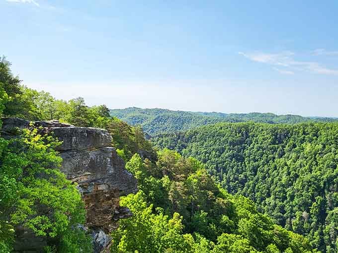 These layered rock formations tell stories older than your favorite classic rock station, and they're just as impressive.