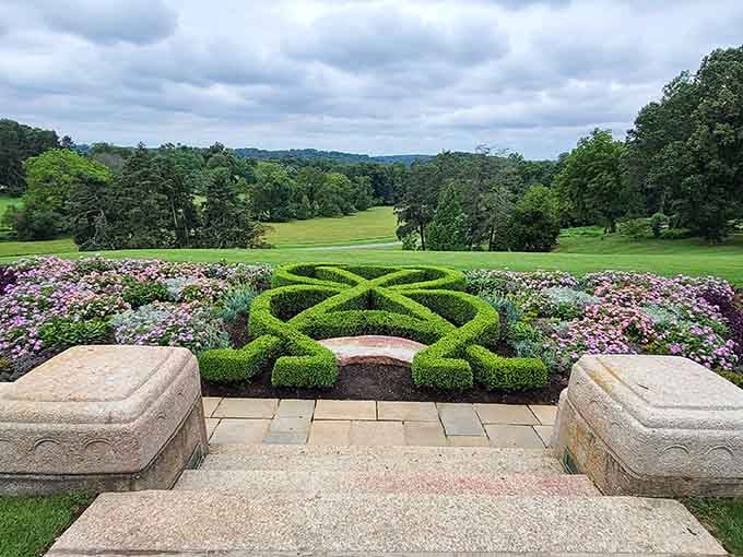 Formal gardens so pristine, even your most judgmental aunt would approve of them.
