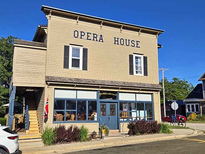 The Opera House stands as a reminder that culture and entertainment thrived here long before streaming services.