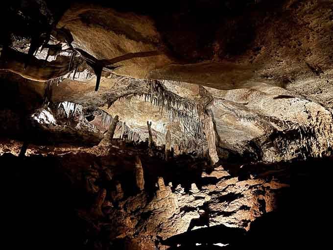 When stalactites and stalagmites meet after thousands of years, it's the ultimate long-distance relationship success story.