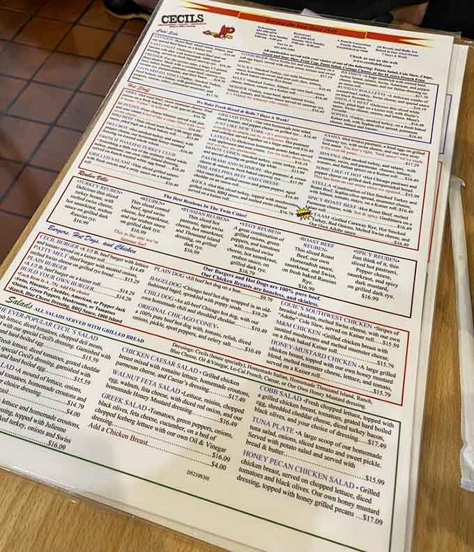 This menu has more options than a Netflix queue, except every choice here is guaranteed delicious.