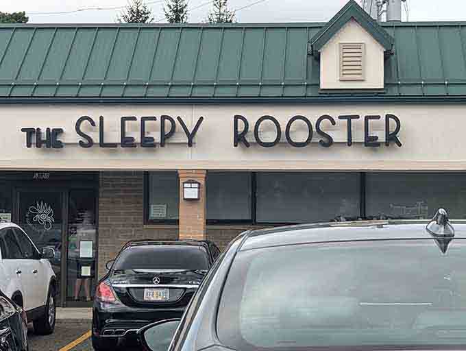 The Sleepy Rooster may sound drowsy, but one bite of their brunch and you'll be wide awake with joy.