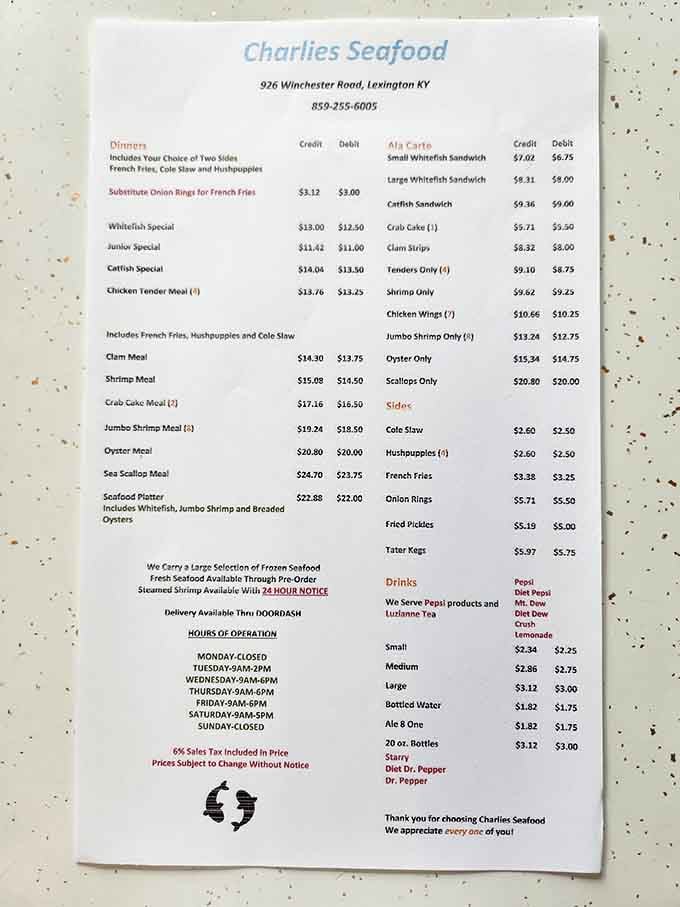 A menu this focused means they've perfected every single item, no filler, just winners.