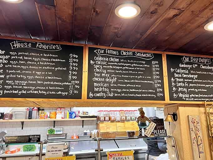 Those chalkboard menus aren't just for show; they're your roadmap to the best lunch decision you'll make all week.
