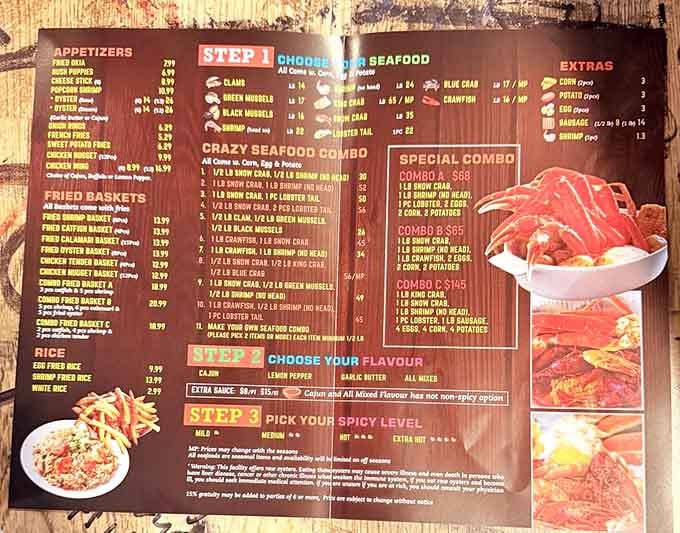 Choose your seafood, pick your sauce, dial in your heat level, and prepare for flavor combinations worth celebrating.