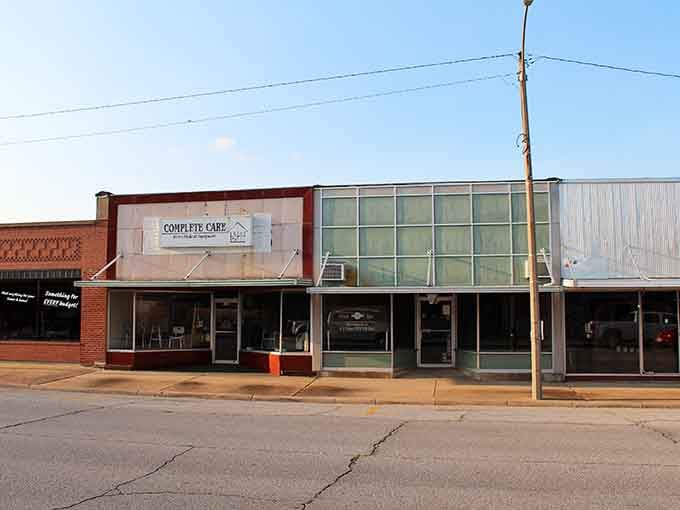 Classic storefronts line Salem's streets, offering that authentic Missouri character you can't manufacture.