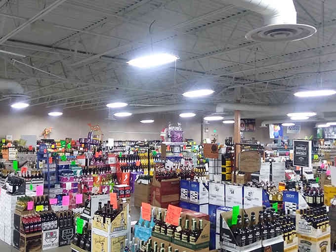 Behold the endless aisles of possibility, where every turn reveals another reason your shopping cart will need reinforcements.