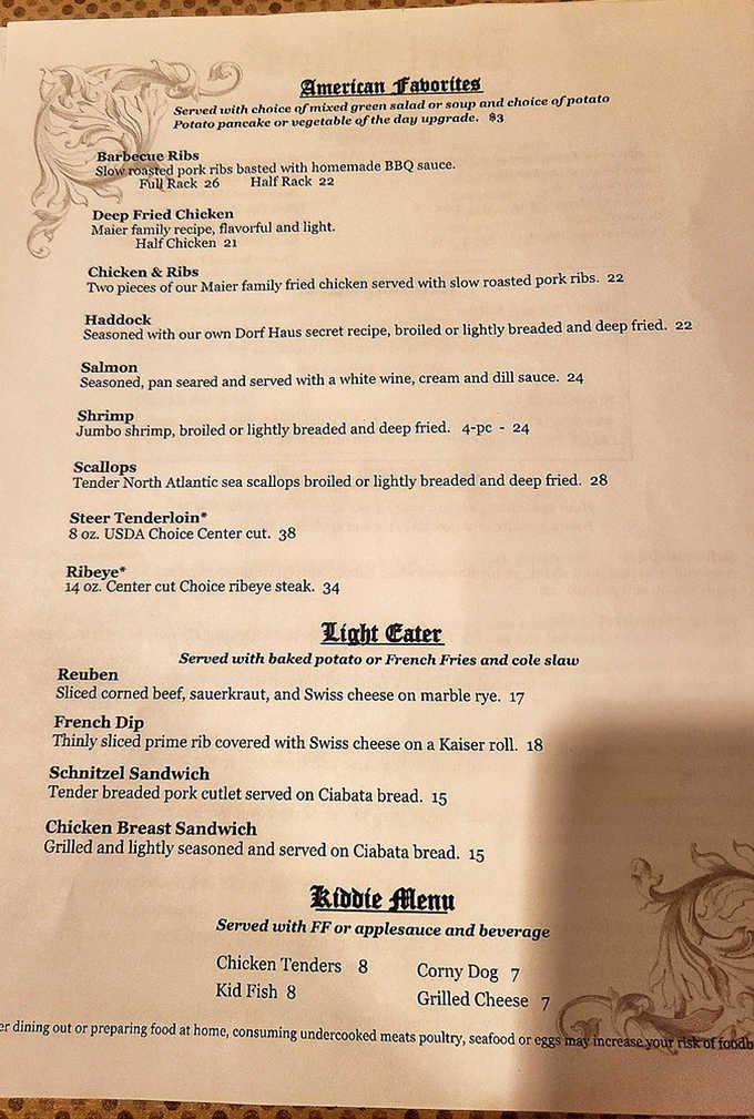 When a menu lists both ribeye and schnitzel, you know you've found a place with serious range.