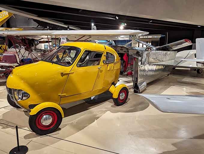 When your car sprouts wings, you've either had too much cheese or found aviation's quirkiest creation.