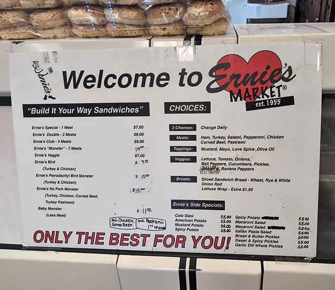 The menu promises to build it your way, and they mean it, with more combinations than your brain can process before lunch.