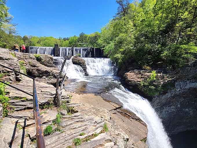 DeSoto State Park's waterfalls prove nature's best entertainment doesn't charge admission or require reservations months ahead.