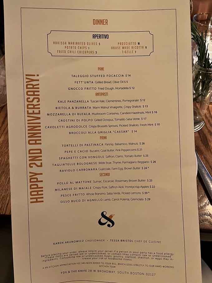 This menu reads like a greatest hits album from Emilia-Romagna, and every track is a certified banger.