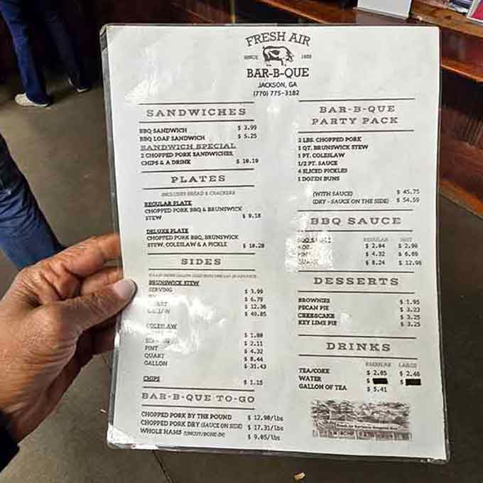 Sometimes the best menus are the simplest ones, focusing on what they do best without unnecessary complications or confusion.