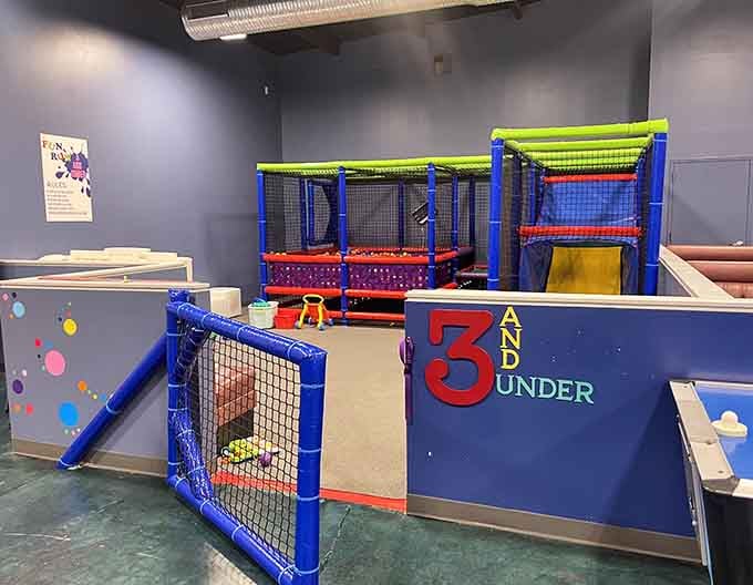 The littlest explorers get their own kingdom where everything's sized just right, like Goldilocks finally found her groove.