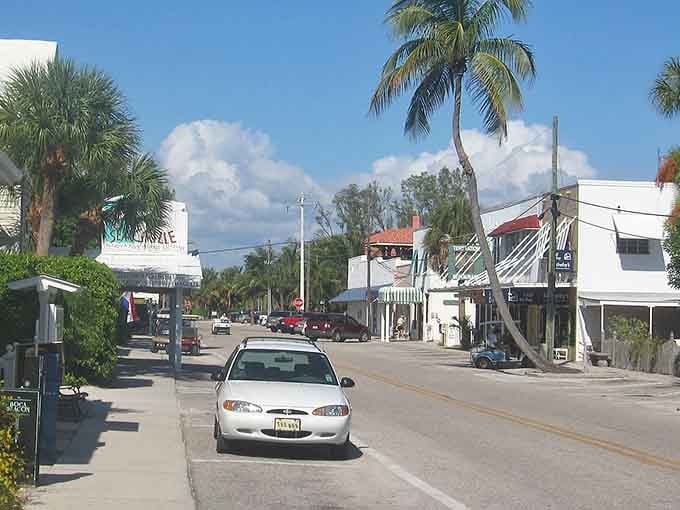 Palm-lined streets where bicycles outnumber cars, a refreshing throwback to simpler, slower Florida days.