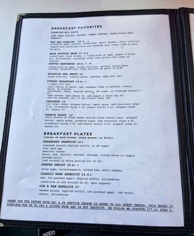When a menu offers breakfast all day, civilization has reached its peak evolutionary moment.