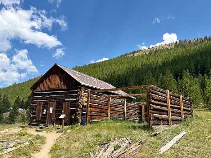 Built by miners who were better at dreaming than carpentry, yet somehow it's still standing strong.