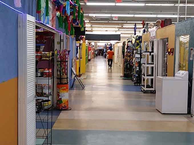 These clean, well-lit aisles stretch farther than you'd expect, inviting hours of happy exploration and discovery.