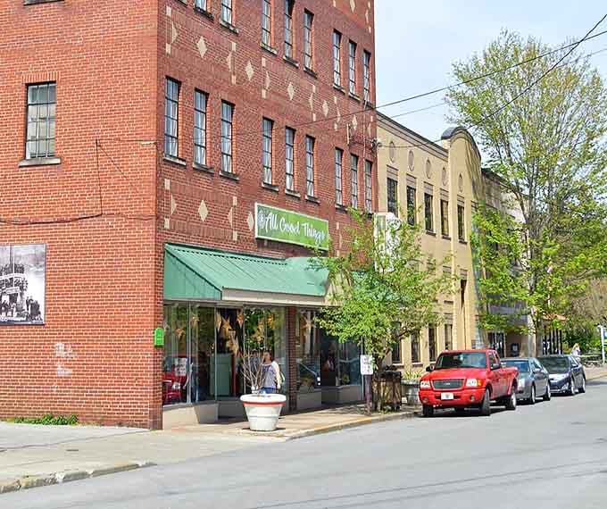 Main Street architecture that makes you want to slow down and actually enjoy the journey.
