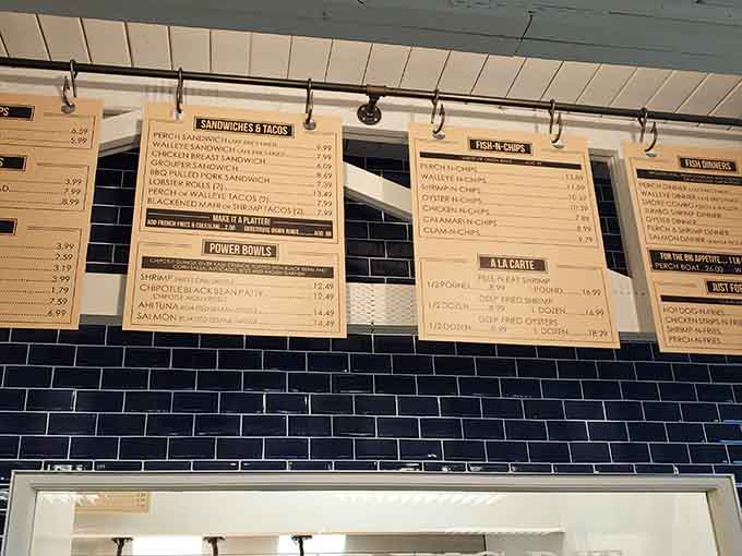 When the menu boards look this good, you know someone's paying attention to details.