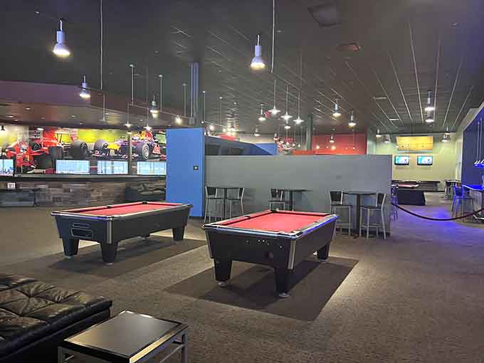 Pool tables for when your heart rate needs a break from feeling like a hummingbird's.