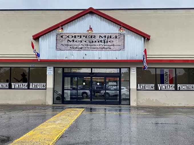 Copper Mill Mercantile brings antiques and vintage finds together, because one person's attic is another's treasure trove.