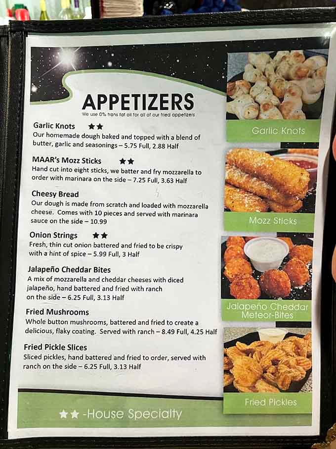 When the menu proudly declares zero trans fat in the appetizers, you know someone's thinking about your arteries.