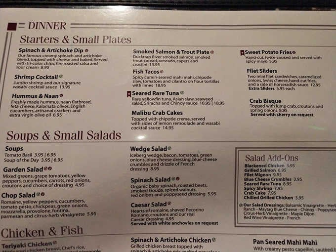 When a landlocked restaurant confidently offers seared ahi tuna and mahi mahi, you know they're serious about quality.