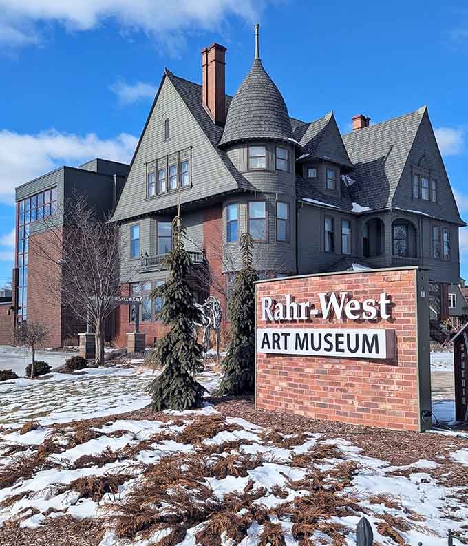 This Victorian mansion houses the Rahr-West Art Museum, offering world-class art without the world-class admission price tag.