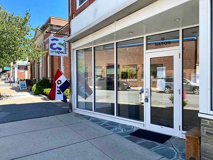 ArtSpace Maynard proves that creativity and commerce can share the same address without getting into arguments about the thermostat.