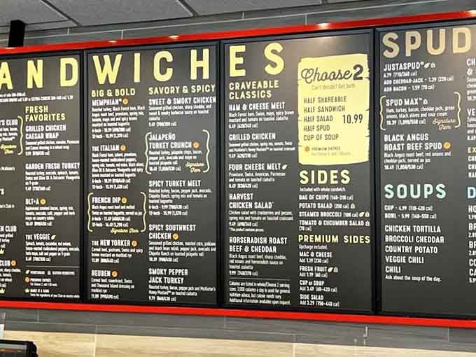 When a menu board this extensive greets you, the hardest part isn't finding something good, it's choosing just one thing.