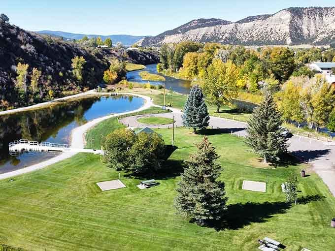 Circle Park sits along the White River like nature's own living room, complete with the best views money can't buy.