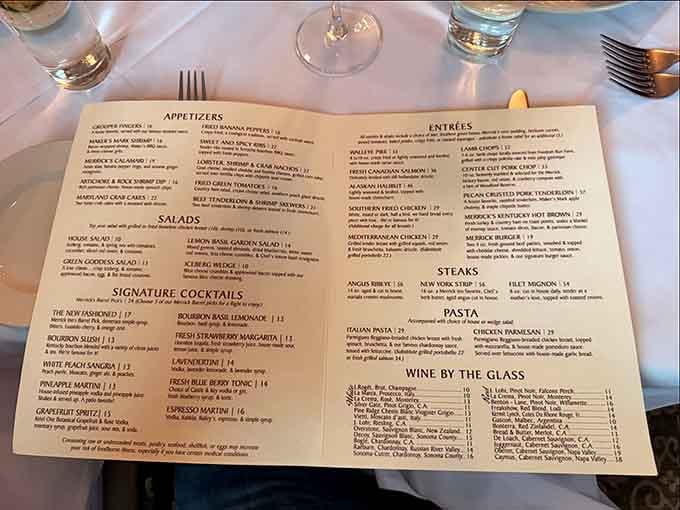 When the menu reads like a greatest hits album of American dining, you know you're in capable hands.