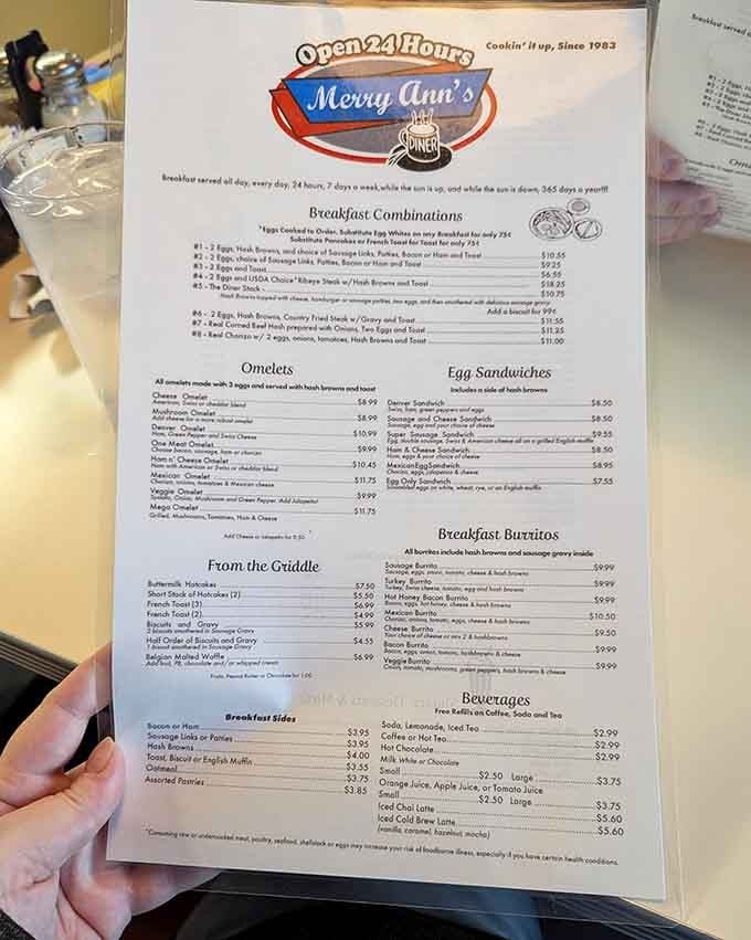 This menu reads like the greatest hits album of American breakfast &ndash; and every track is a chart-topper.