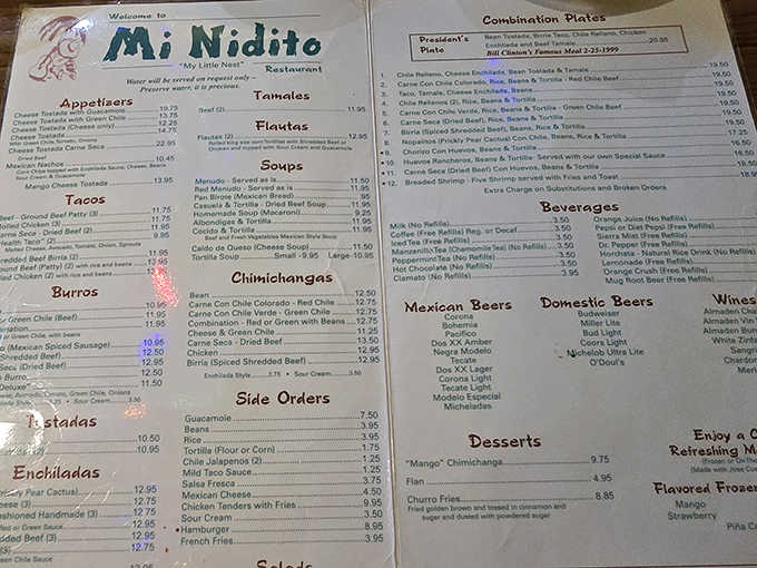 This menu has fed presidents and locals alike, proving democracy works best when everyone's eating well.