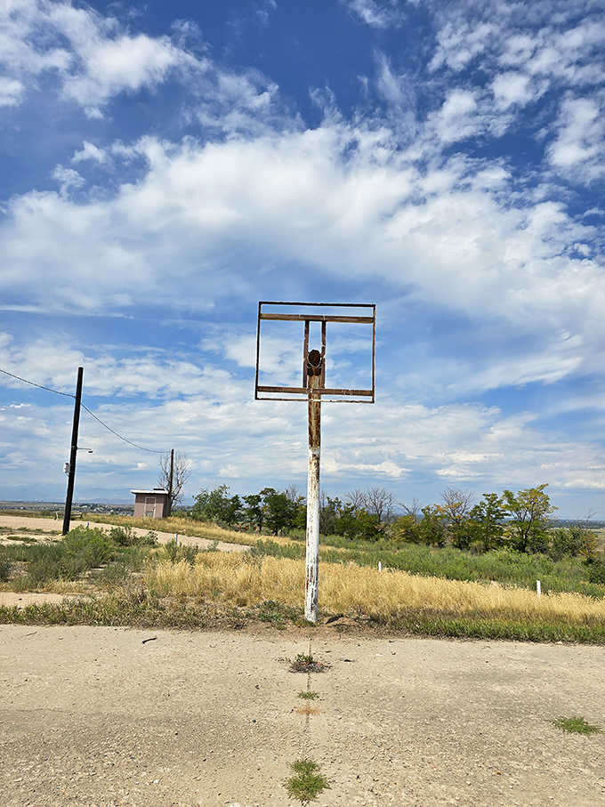 Nothing says "family fun" quite like shooting hoops where nuclear weapons once stood ready to launch.