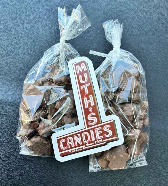 These chocolate clusters come wrapped with care, proving that good things really do come in small packages, especially when those packages contain chocolate.