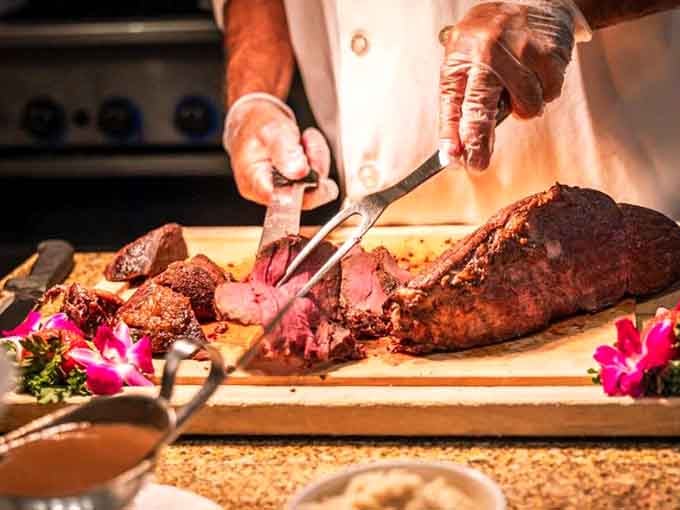 That's not just roast beef, that's evidence of a kitchen that takes its craft seriously, mystery or not.
