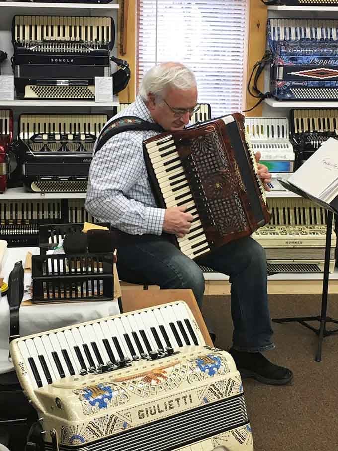 When passion meets expertise, you get moments like this: pure accordion artistry bringing vintage instruments back to life.