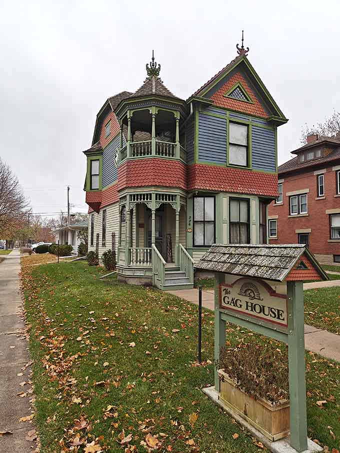 The Wanda Gag House stands as a colorful testament to New Ulm's artistic heritage and Victorian whimsy.