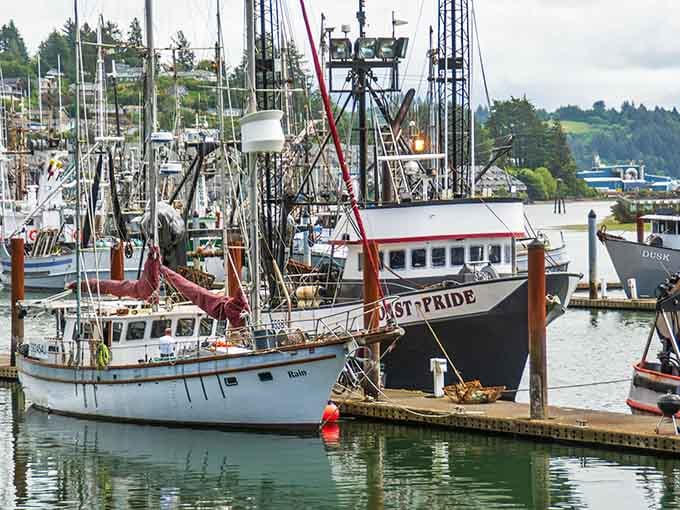 Working boats bob where your dinner was swimming this morning, making farm-to-table look positively sluggish.