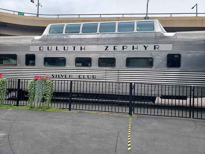The Duluth Zephyr sitting pretty, ready to whisk passengers away on adventures their sedans could never provide.